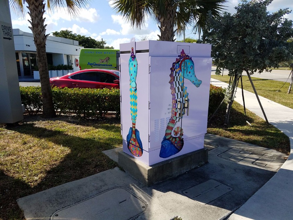 Utility Box Wraps - Pompano Beach Arts