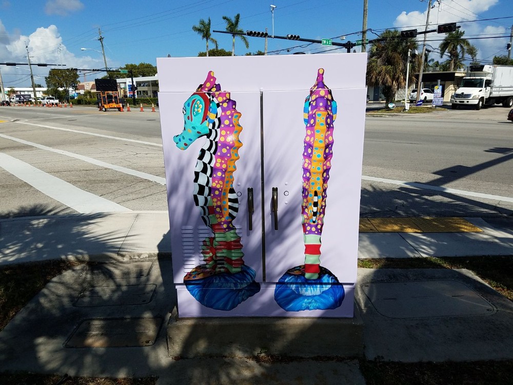 Utility Box Wraps | Pompano Beach Arts