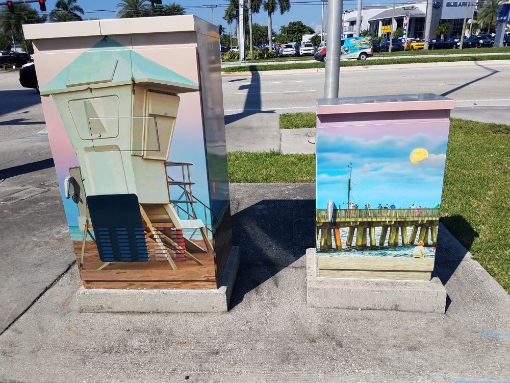 Utility Box Wraps - Pompano Beach Arts