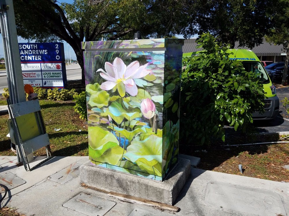 Utility Box Wraps - Pompano Beach Arts