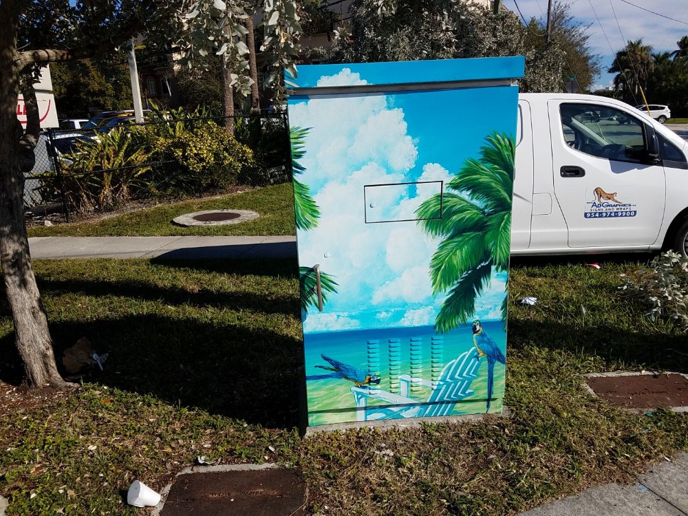 Utility Box Wraps - Pompano Beach Arts