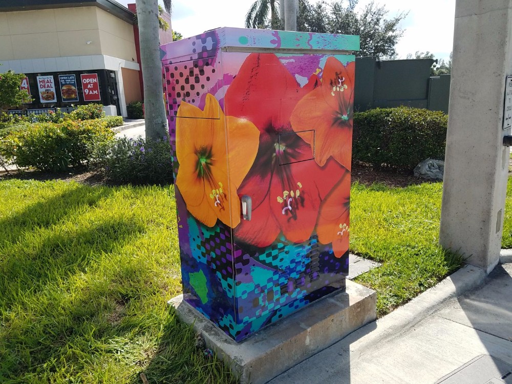 Utility Box Wraps - Pompano Beach Arts