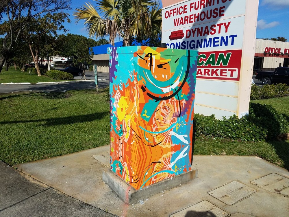 Utility Box Wraps - Pompano Beach Arts
