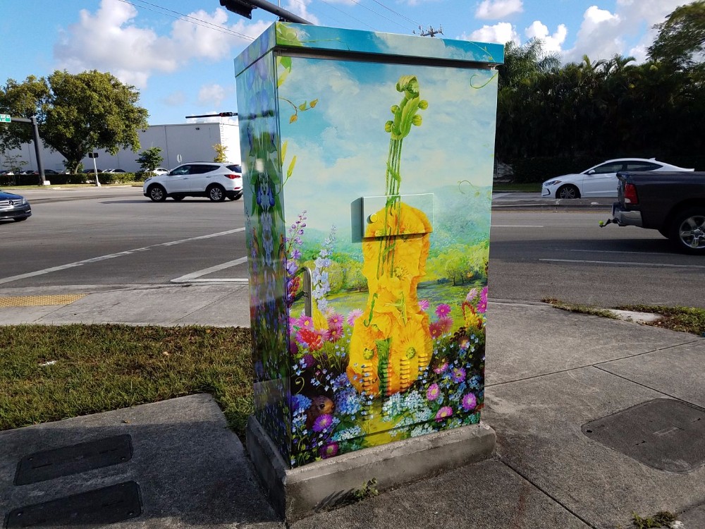 Utility Box Wraps - Pompano Beach Arts