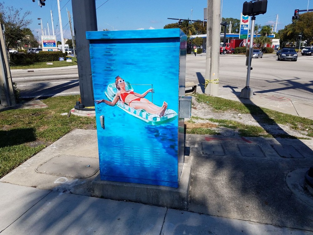 Utility Box Wraps - Pompano Beach Arts