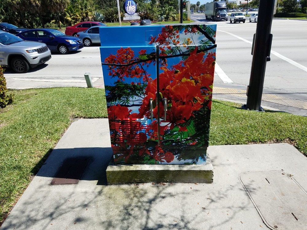Utility Box Wraps - Pompano Beach Arts